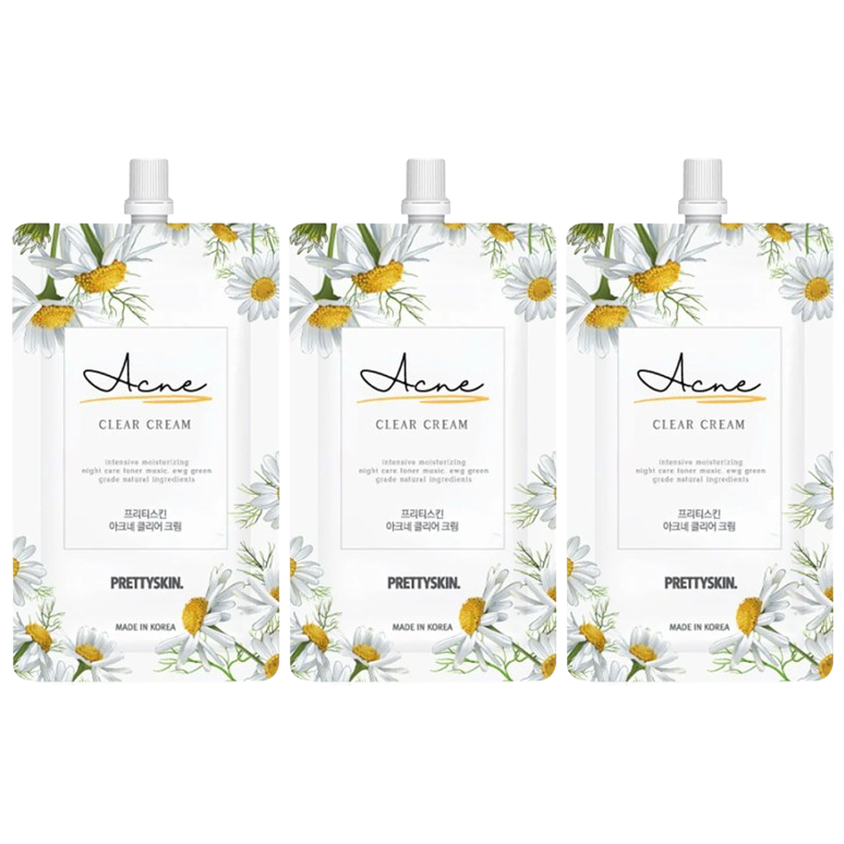 Pretty Skin - Acne Clear Cream 15g. (Pack of 3) – AsianBestSellers.com