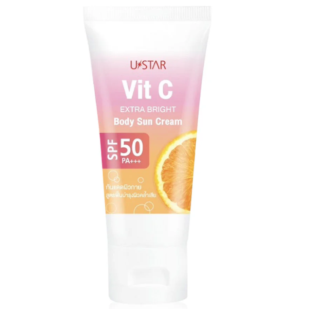 U-Star - Vit C Extra Bright Body Sun Cream SPF50 PA+++ 60g ...